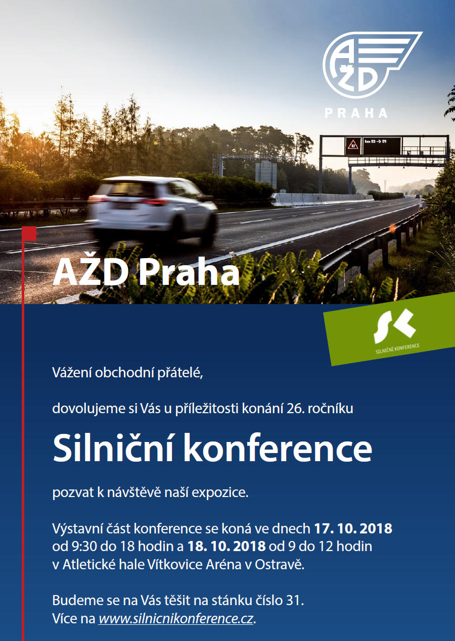 AŽD Praha s.r.o. | Novinky | Silniční konference | AŽD Praha s.r.o.